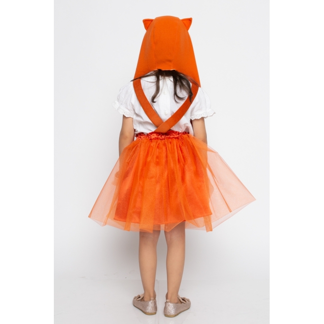 Costum Vulpe tutu sarafan pentru fetite